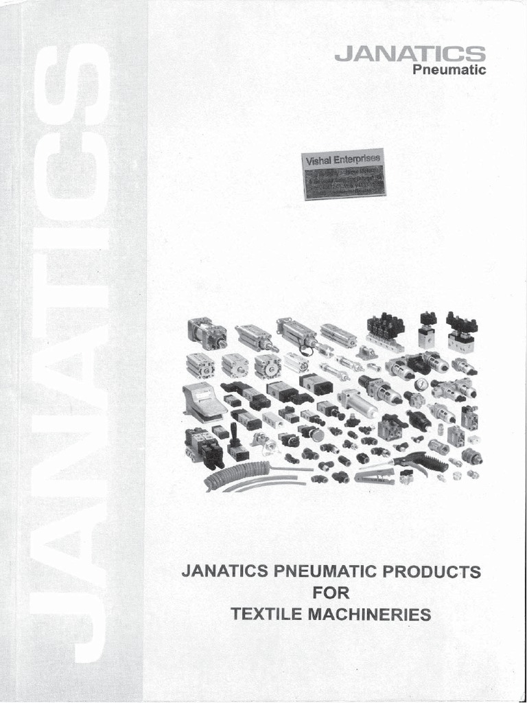 Janatics - Products For Textile Industry | PDF