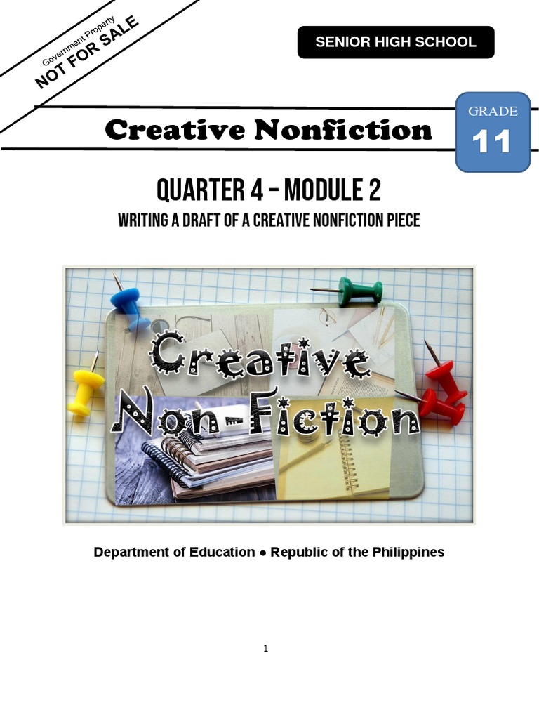 Creative Nonfiction Quarter 4 Module 2 | PDF | Creative Nonfiction | Writers