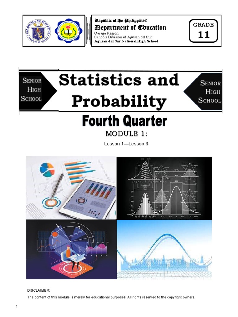 Stat and Prob Q4 M1 Digitized 1 | Download Free PDF | Probability ...