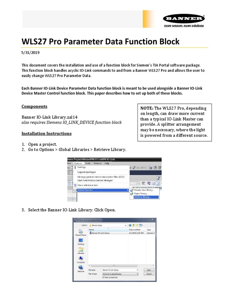 WLS27 Pro Parameter Data Function Block | PDF | Parameter (Computer Programming) | Subroutine
