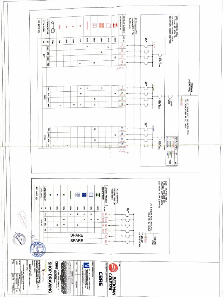 Lighting SLD | PDF | Electricity | Electrical Engineering