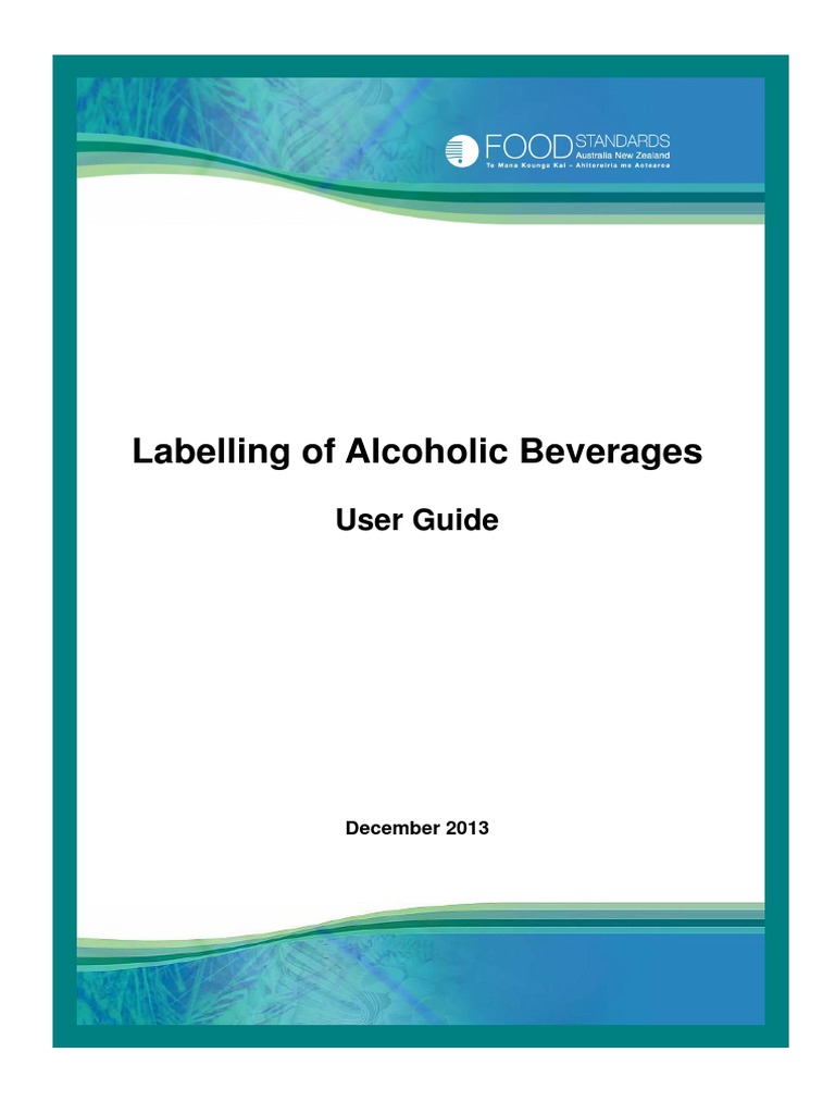 Guide To Labelling of Alcoholic Beverages | PDF | Whisky | Drink