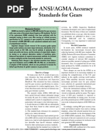 Accuracy Class Table Comparison JIS DIN AGMA BSS | PDF