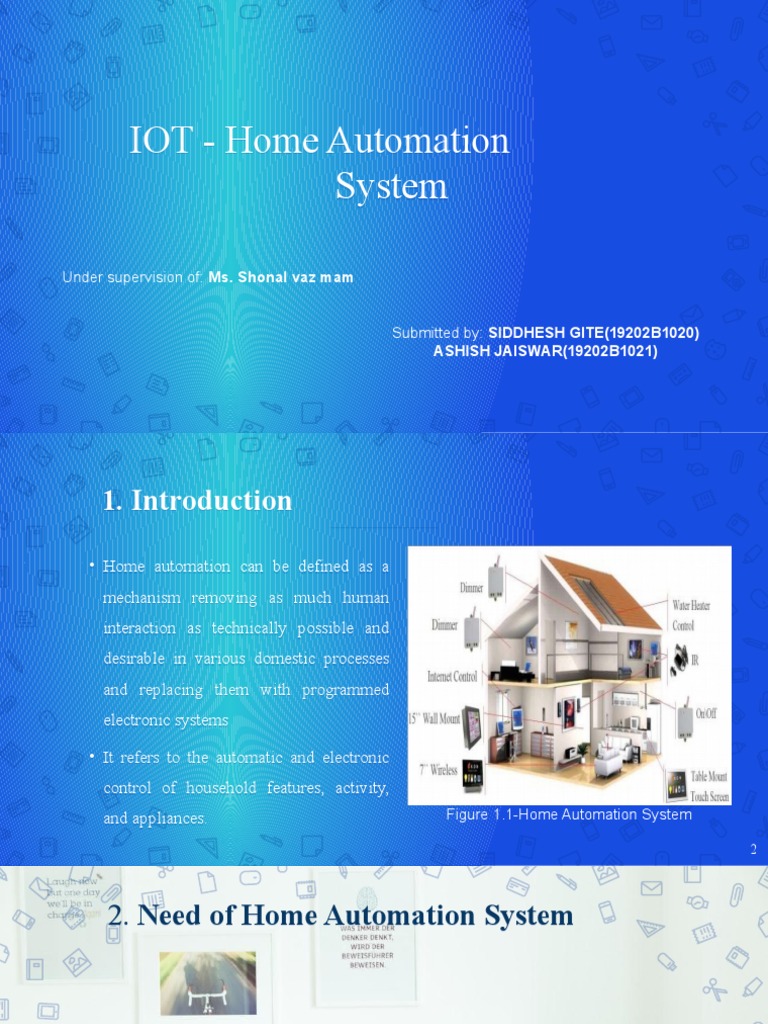 IOT Home Automation System | PDF | Internet Of Things | Automation