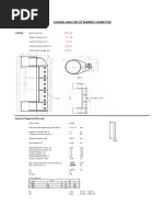 Design Calculation of Wall Formwork | PDF | Bending | Concrete