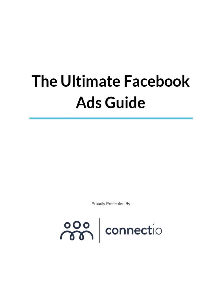 Ultimate Facebook Ads Guide | PDF | Facebook | Advertising