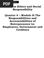 Bus - Ethics - q4 - Mod4 - Framework of Social Responsibility | PDF ...