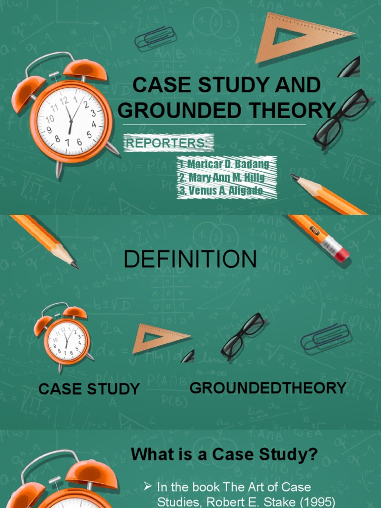 8 Case Study and Grounded Theory | Download Free PDF | Case Study ...