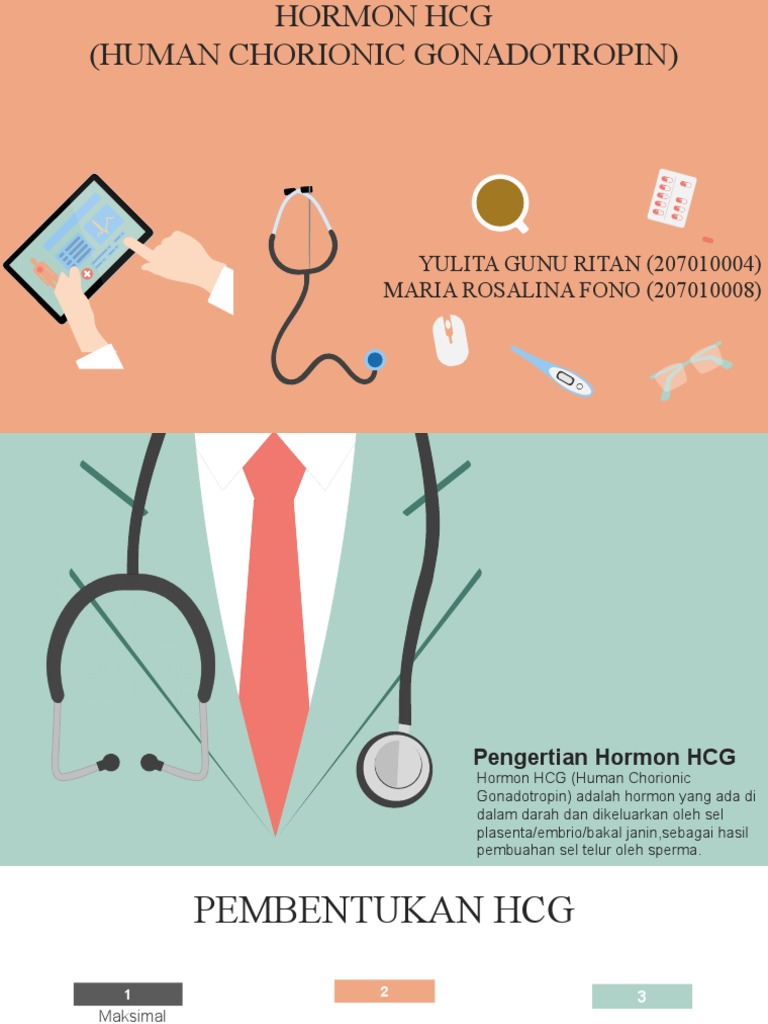 HORMON HCG (Human Chorionic Gonadotropin) ) | PDF | Infographics | Microsoft Power Point