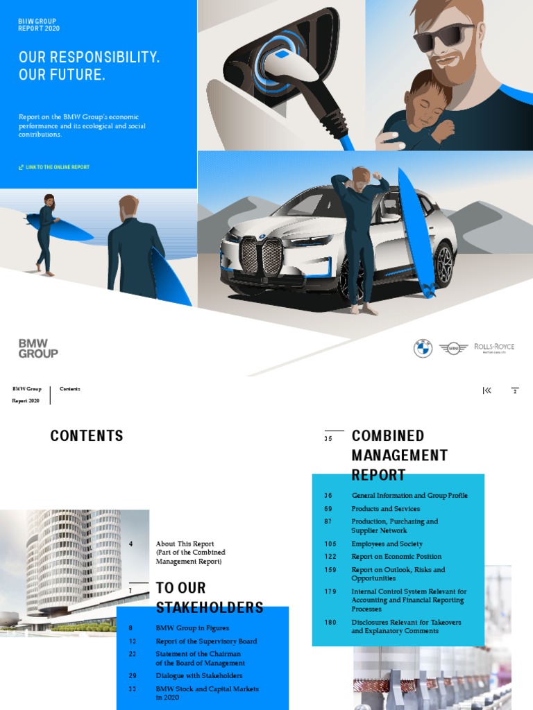 BMW Group Bericht 2020 EN | PDF | Sustainability | Business