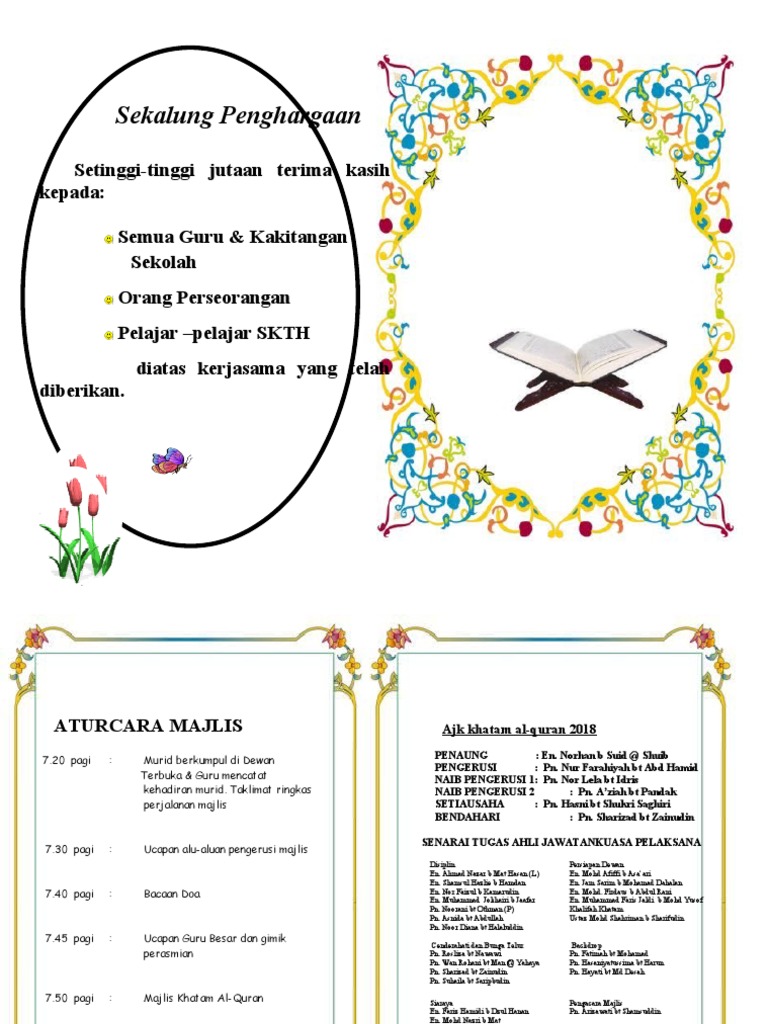 Buku Program Khatam Al-Quran | PDF