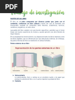 E6 U3 Actividad 1 Las Partes Del Libro | PDF