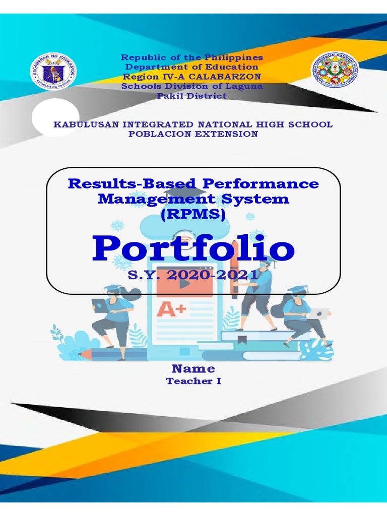 RPMS Portfolio for Teachers | PDF