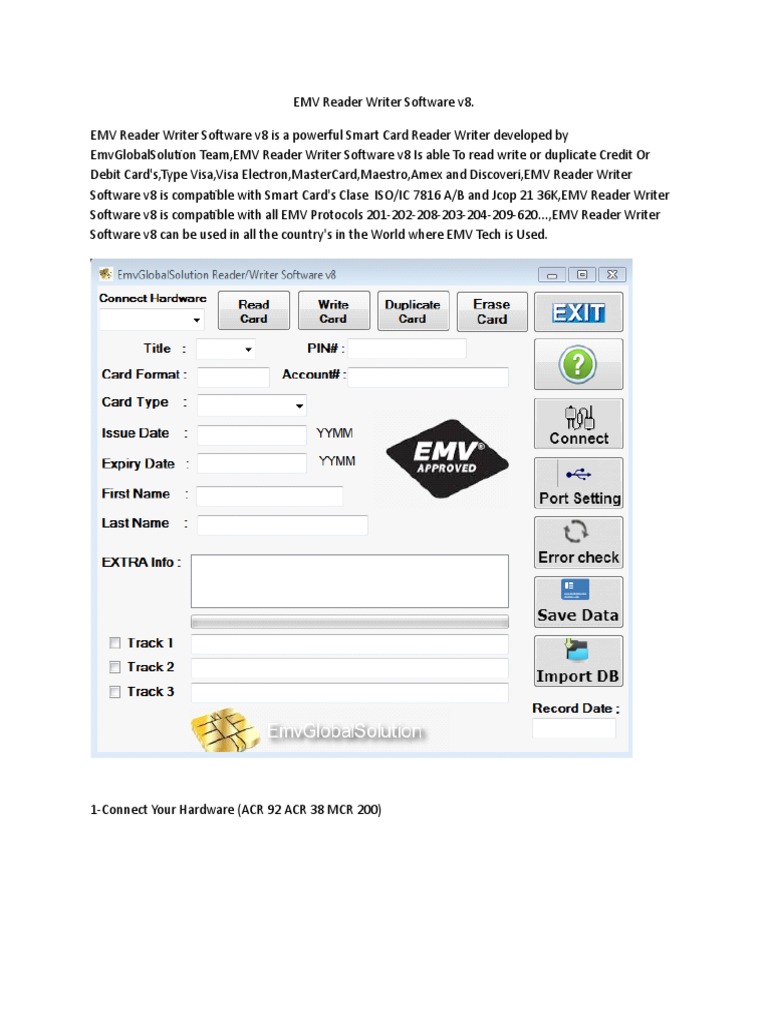 Emv Manual | PDF | Emv | Smart Card