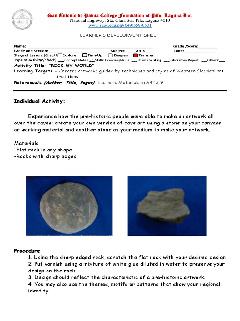 Lds5 - Rock My World | PDF