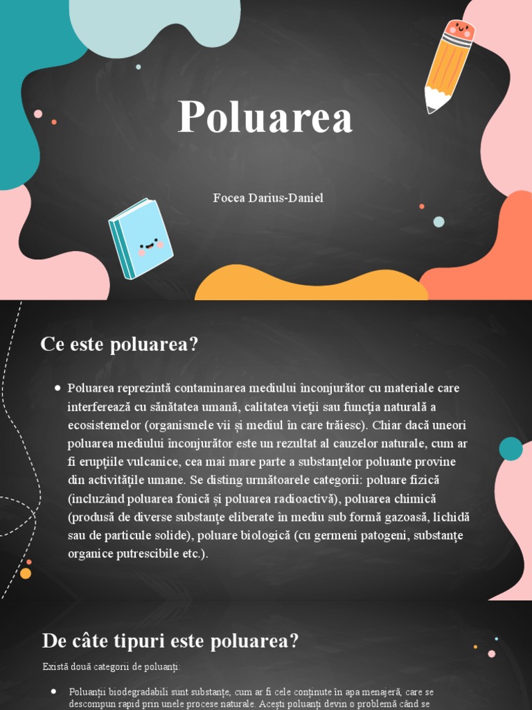 Poluarea | PDF