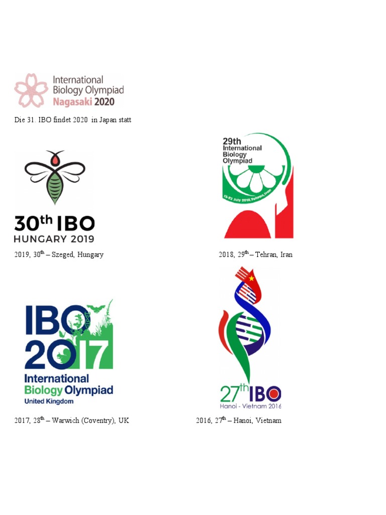 IBO Logo History | PDF