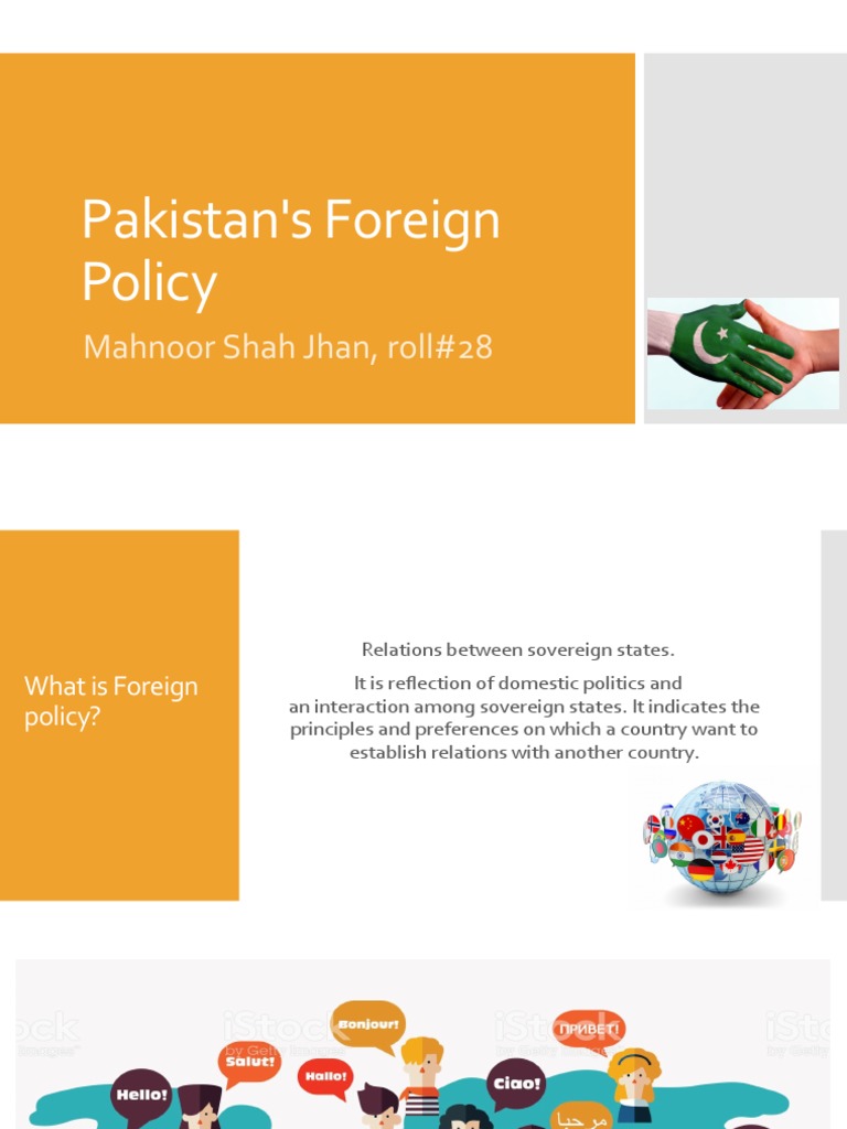 Pakistan Foregin Policy | PDF | Pakistan | Foreign Policy
