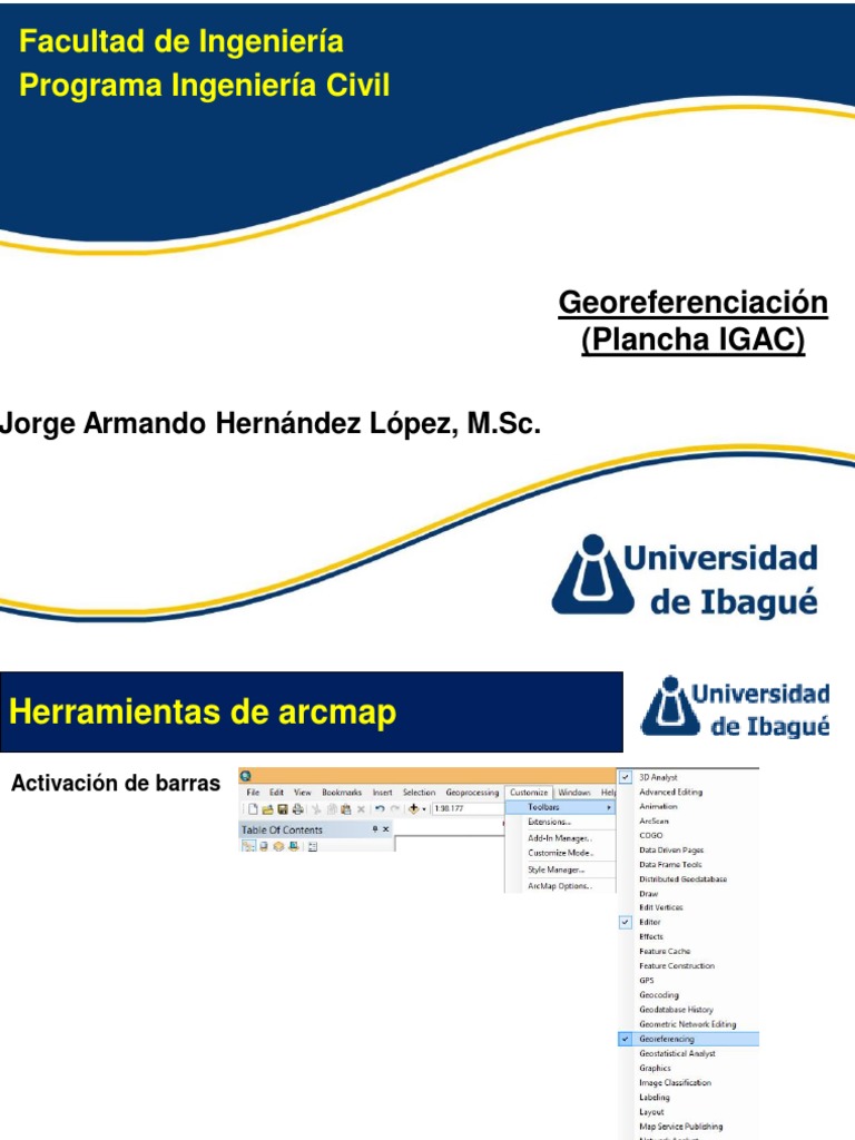 5.2 Georeferenciacion Plancha Igac | PDF | Informática | Informática y tecnología de la información