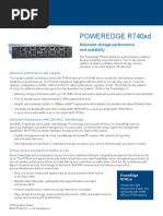 Poweredge r470 Spec Sheet | PDF | Solid State Drive | Scalability