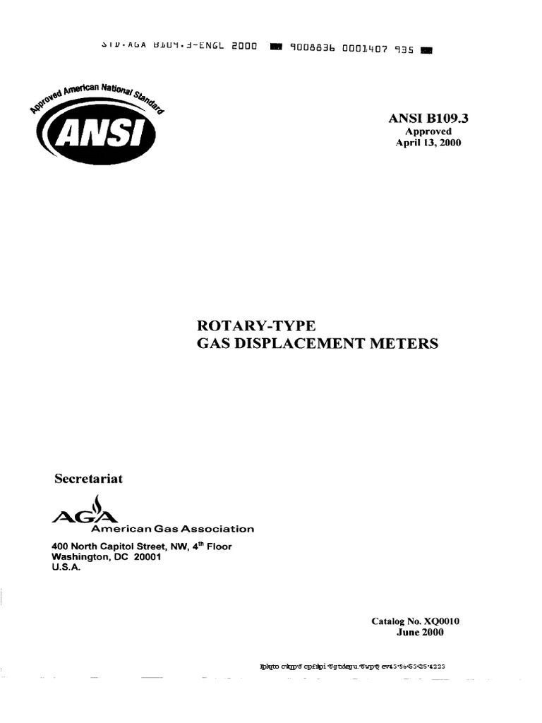 ANSI B109.3 Compliance Overview | PDF