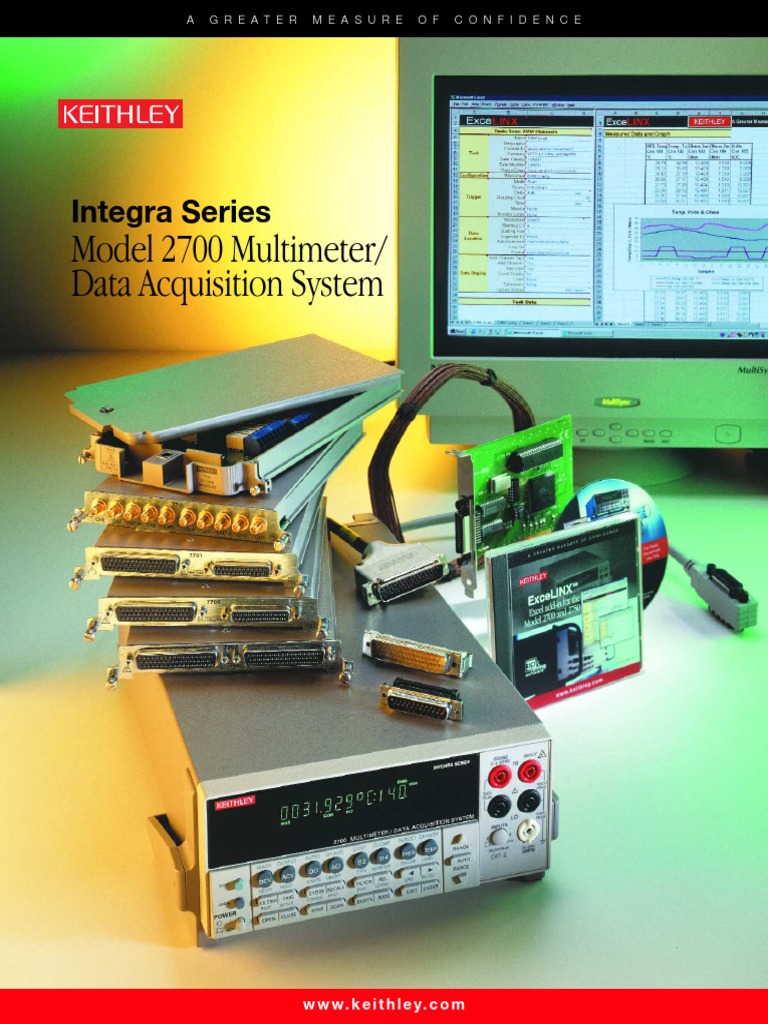 Model 2700 Multimeter/ Data Acquisition System: Integra Series | PDF ...