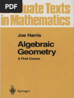 Hartshorne Algebraic Geometry Solutions | PDF | Abstract Algebra ...