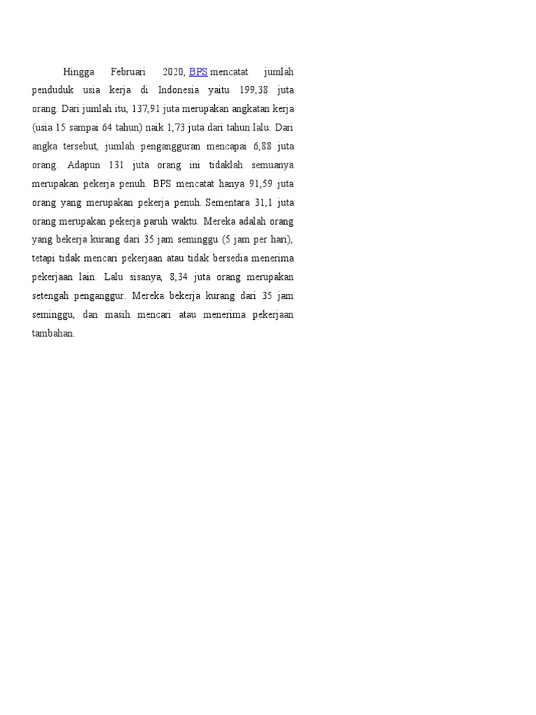 Data Bps | PDF | Ilmu Sosial