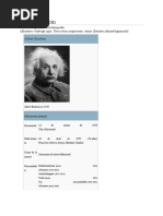 Mapa de Carácter Albert Einstein | PDF