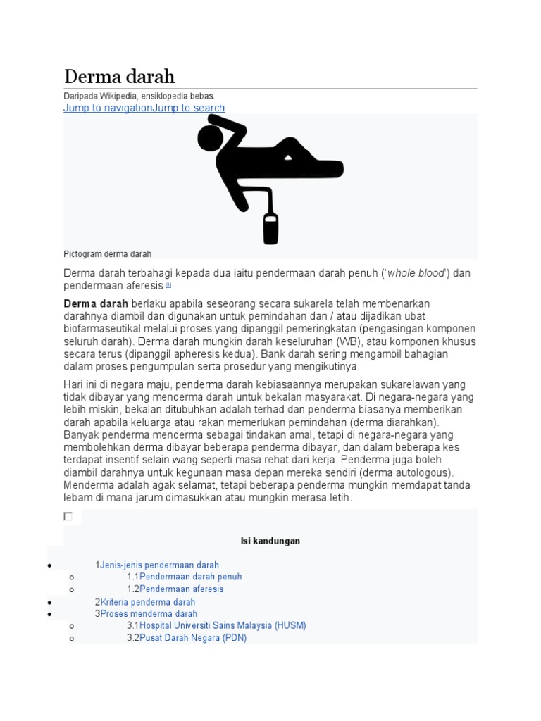 Derma Darah | PDF