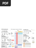 RULA Employee Assessment Worksheet | PDF | Arm | Anatomical Terms Of Motion