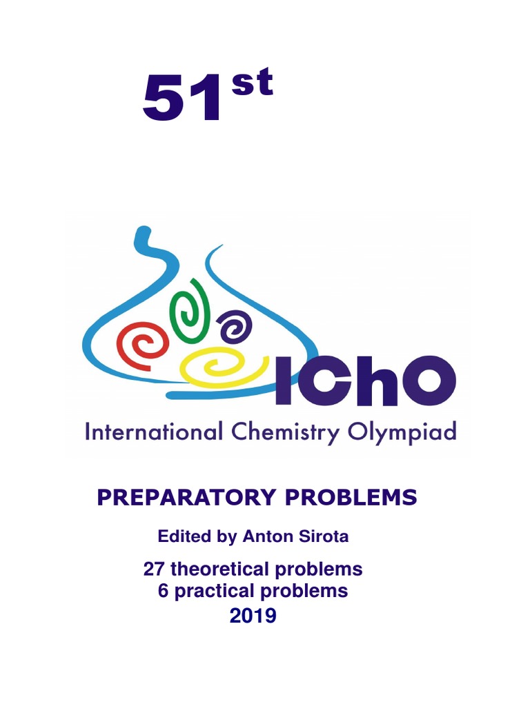 Preparatory Problems Icho 2019 | PDF | Molecular Orbital | Hydrogen