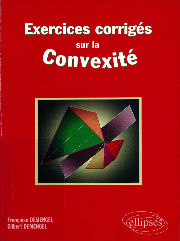 Exercices Corrig S Sur La Convexit | PDF | Ensemble convexe | Intégral