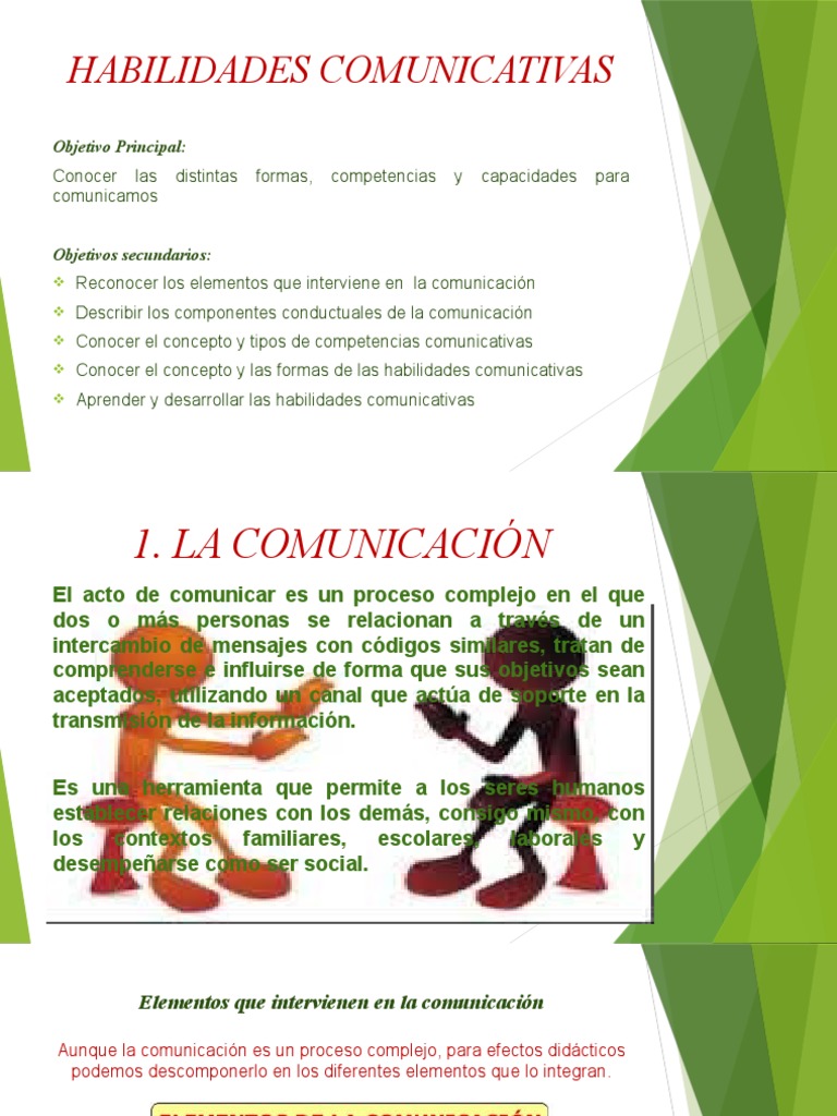 Habilidades Comunicativas | PDF | Palabra | Comunicación