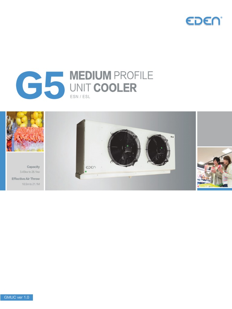 G5 Medium Unit Cooler Ver 1.0 | PDF | Heat Exchanger | Mechanical ...