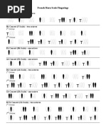 French Horn Scales | PDF | Melody | Musical Scales