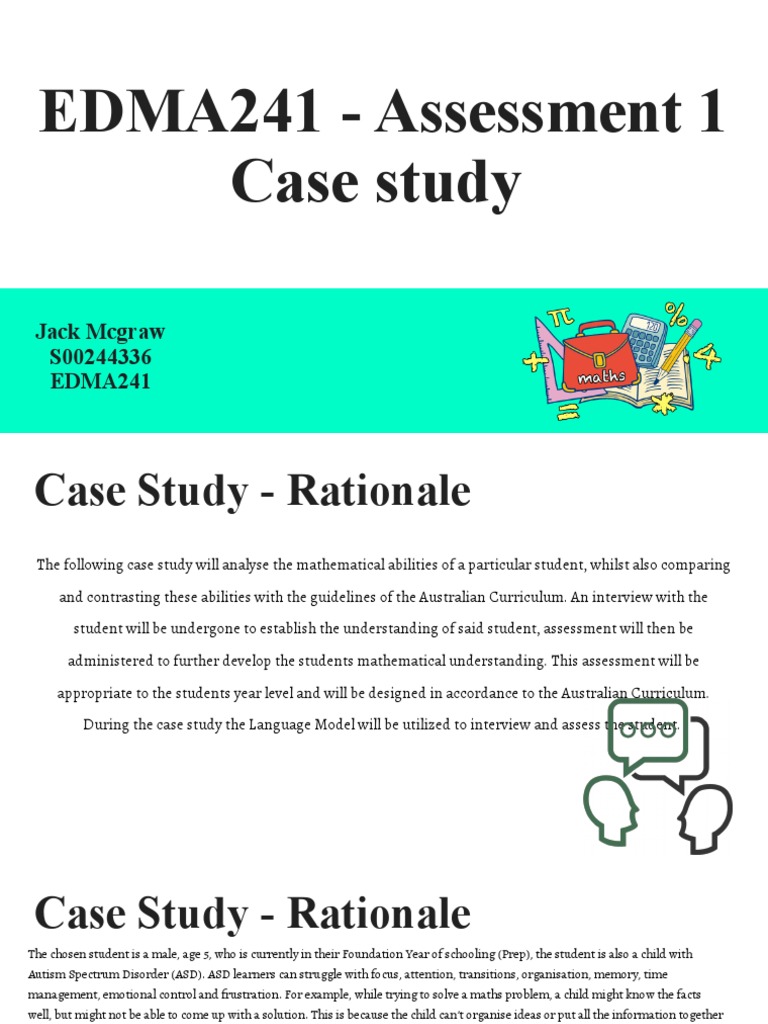 Maths Case Study | PDF | Curriculum | Case Study