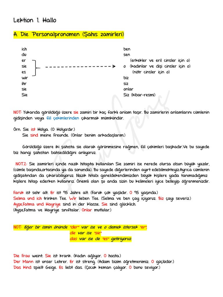 Lektion 1 Part2 Pdf