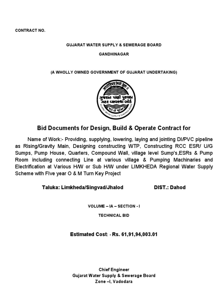 VOL 1A Technical Bid Revised | PDF | Specification (Technical Standard ...