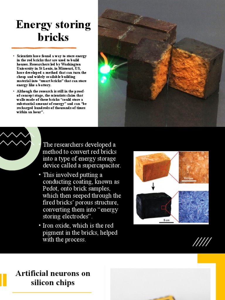 Energy Storing Bricks | PDF