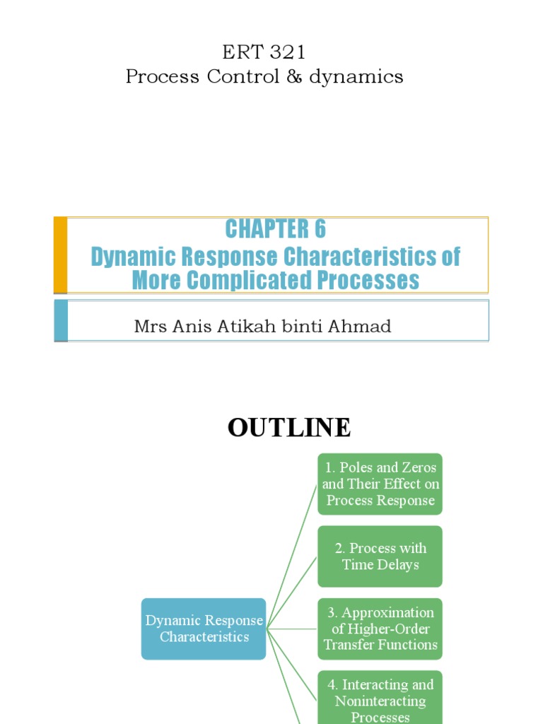 Dynamic Response Characteristics of More Complicated Processes | PDF ...