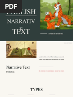 Narrative Text Structure PowerPoint | PDF | Narrative | Narration