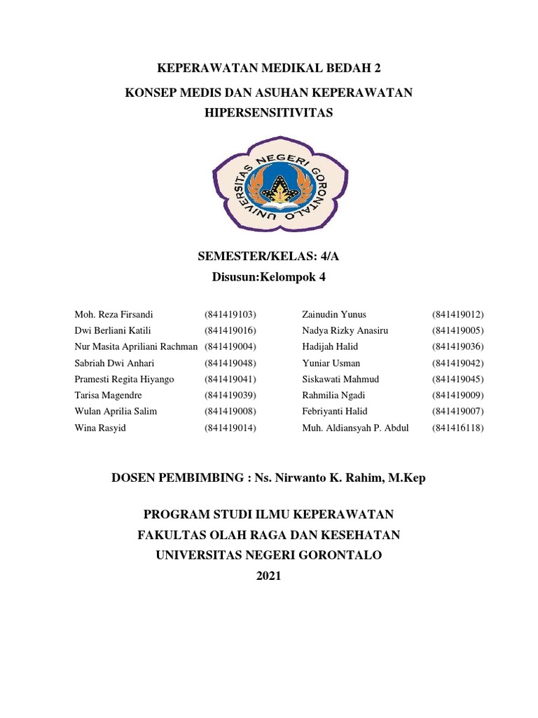Kel. 4 Hipersensitivitas | PDF