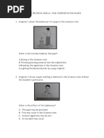 Science Process Skill Year 4 Exercise | PDF