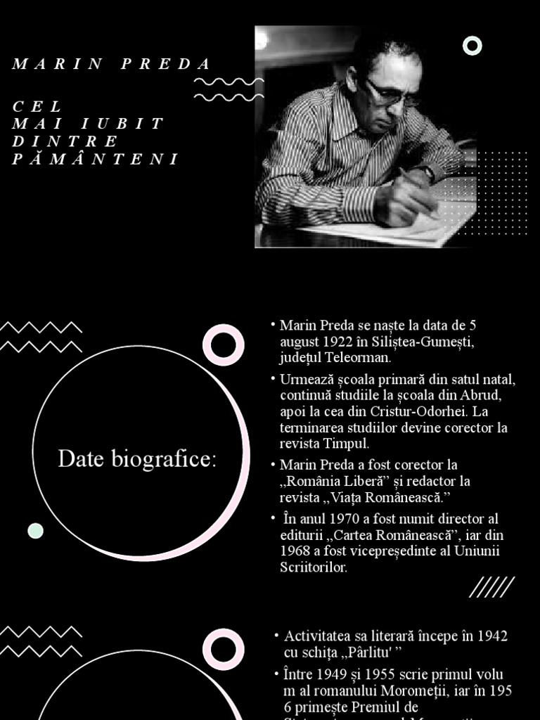Marin Preda | PDF