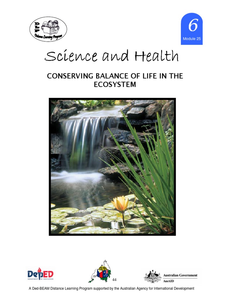 Science 6 DLP 25 Conserving Balance of Life in The Ecosystem | PDF ...