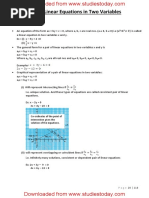 CBSE Class 9 Mathematics Worksheet - Polynomials | PDF | Teaching ...