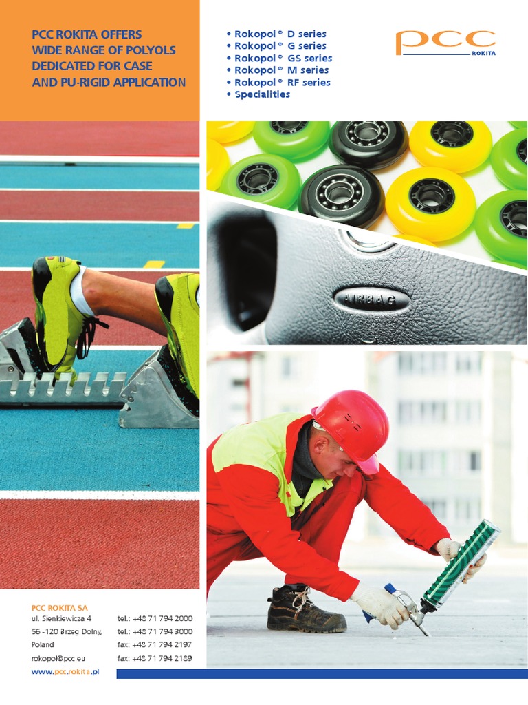 PCC ROKITA SA Polyethers | PDF | Polyurethane | Organic Polymers