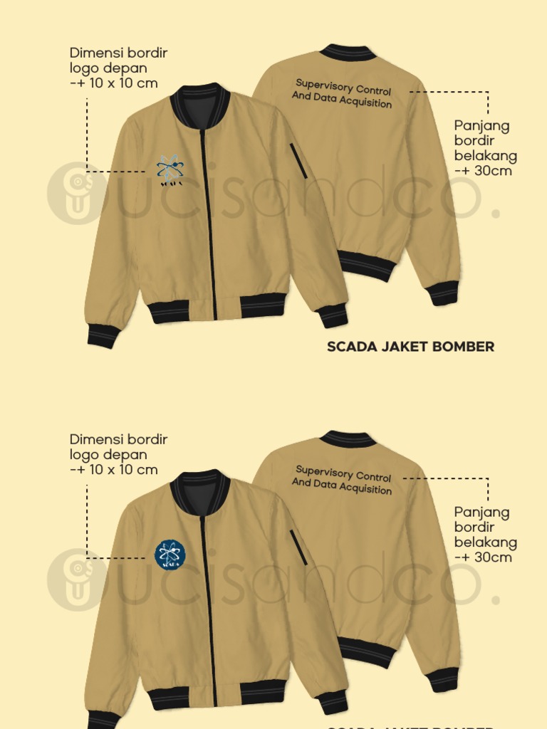 Mockup - Jacket Bomber - SCADA | PDF