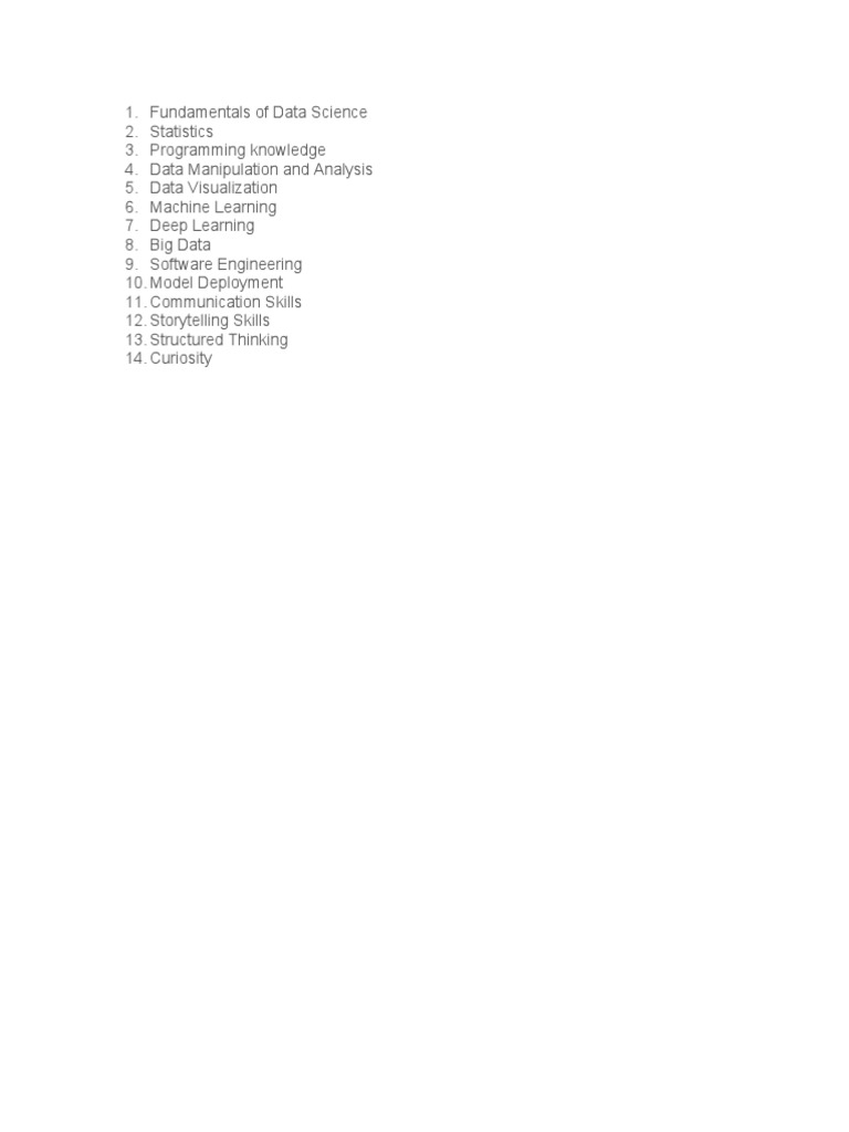Fundamentals of Data Science | PDF